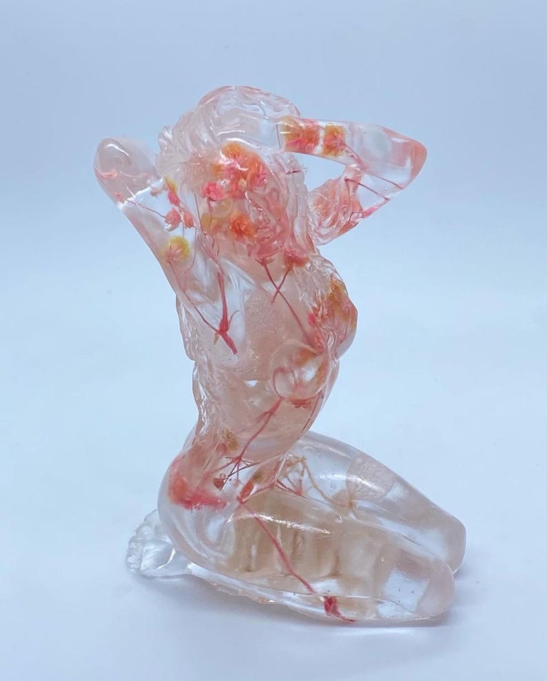 Venus Flower Bloom Statue Figurine - Etsy
