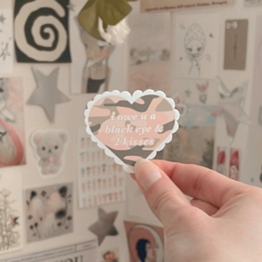 Crush Sticker Coquette Sticker Ethel Cain Sticker Aesthetic Sticker ...