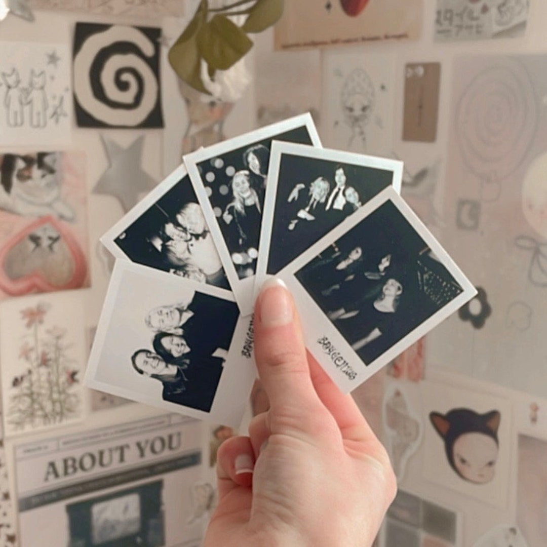 Boygenius Polaroids Stickers | Coquette Sticker | Boygenius Sticker ...