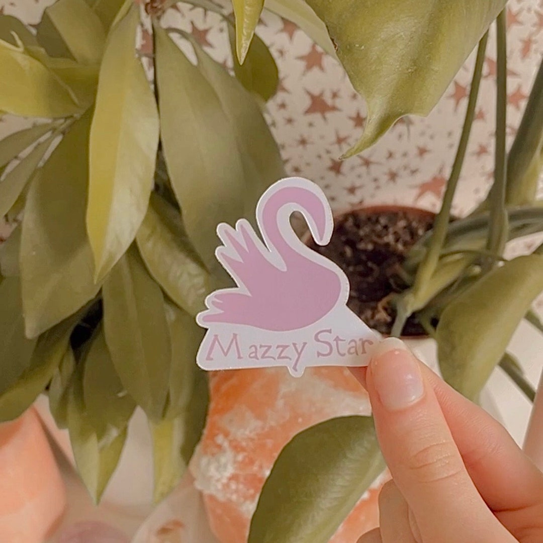 Mazzy Star Among My Swan Sticker Coquette Sticker Mazzy Etsy