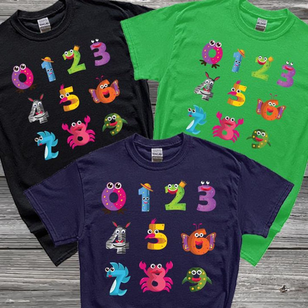 Number Day 2025 T Shirt, Number Themed T Shirt, National Numeracy Day ...