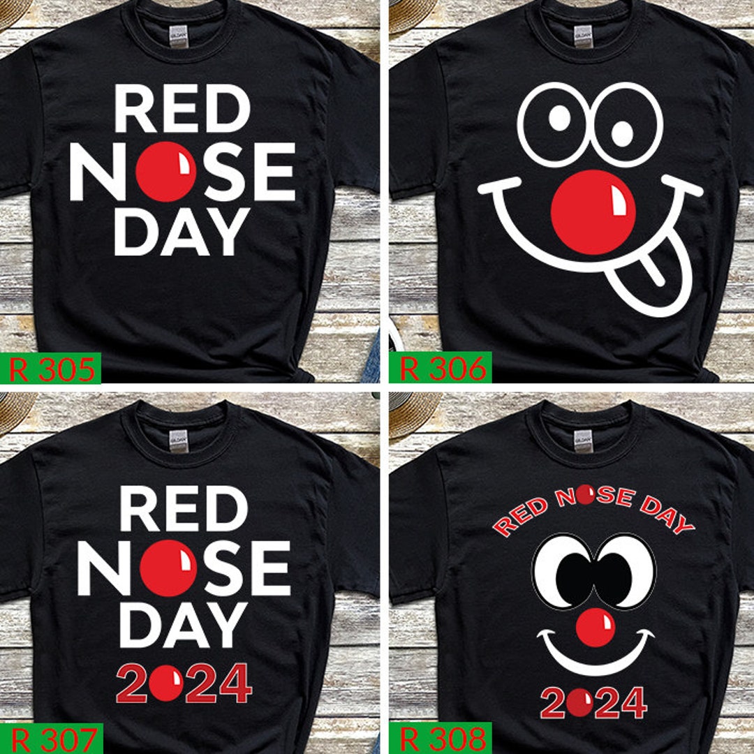Red Nose Day 2024 T Shirt, Comic Kids Relief T Shirt, Red Nose-buyers ...