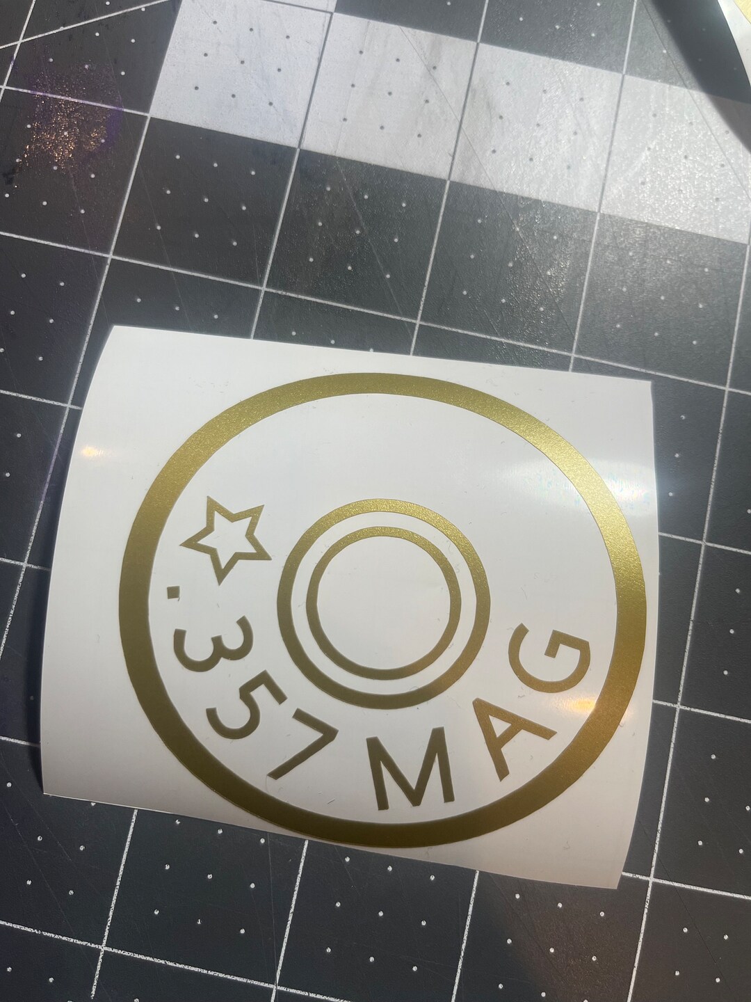 Bullet Decal .357 MAG Vinyl Sticker - Etsy