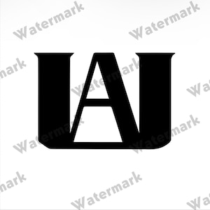 My Hero Academia UA School Logo Decal - Etsy