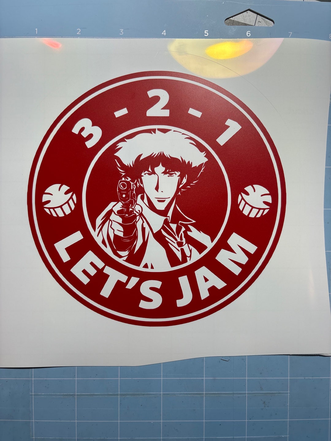 Cowboy Bebop - Sticker Decal - Spike Spiegel Starbucks - Etsy