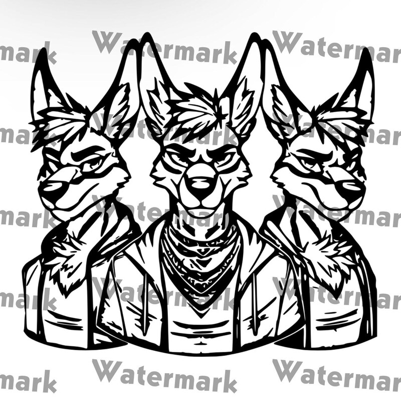 Furry Stickers - Etsy