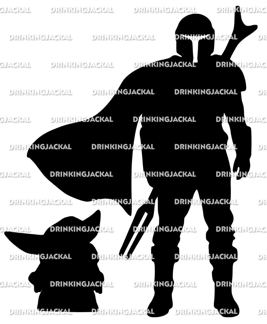 The Mandolorian Vinyl Decal Sticker Waterproof - Etsy