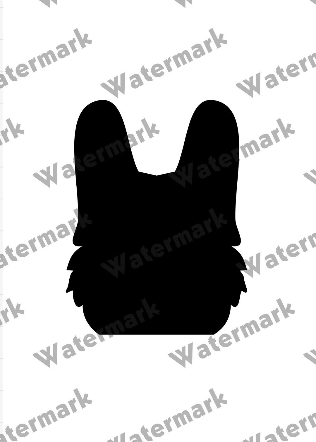 Dog Peeking Mini Decal, Dog Peeking Decal, Rearview Mirror Decal, Mini ...