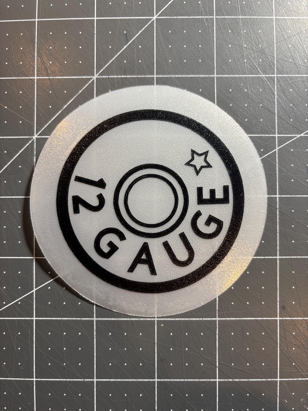 Bullet Decal 12 Gauge Vinyl Sticker - Etsy