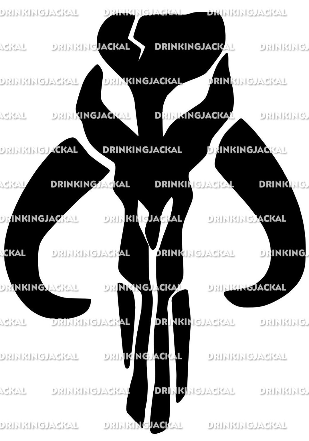 The Mandolorian Vinyl Decal Sticker Waterproof - Etsy