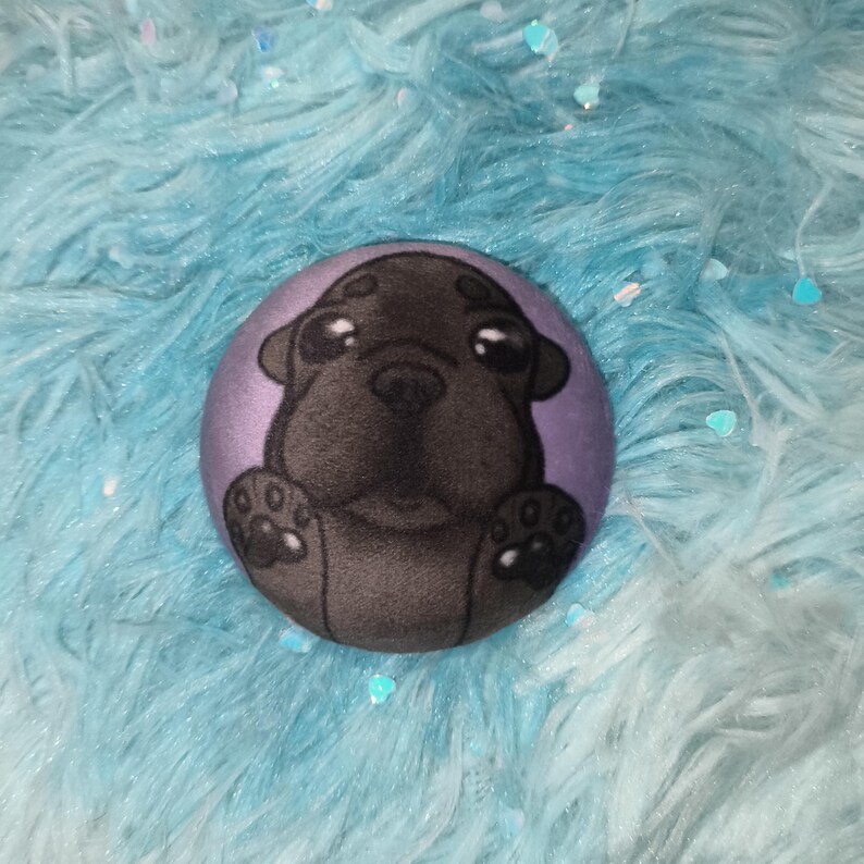 Pibble Plushie Badge - Cute French Bulldog Puppy Dog Meme Pin - Etsy