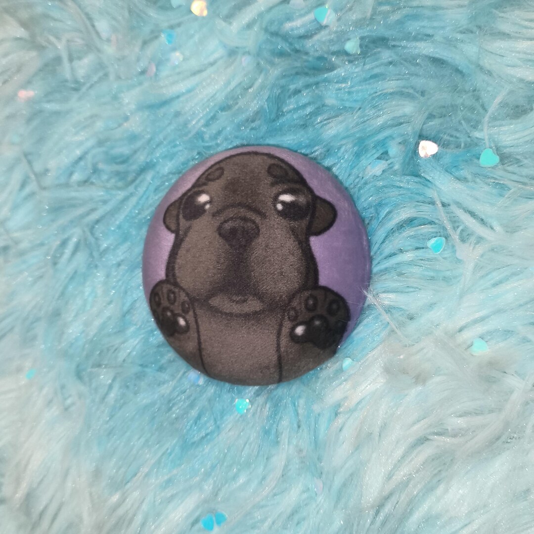 Pibble Plushie Badge - Cute French Bulldog Puppy Dog Meme Pin - Etsy