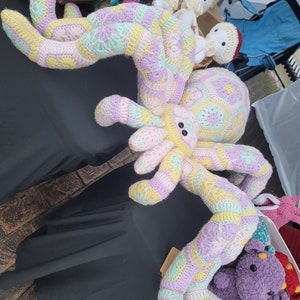 Giant Crocheted Tarantula - Crocheted Spider - Crochet Gift - Spider ...