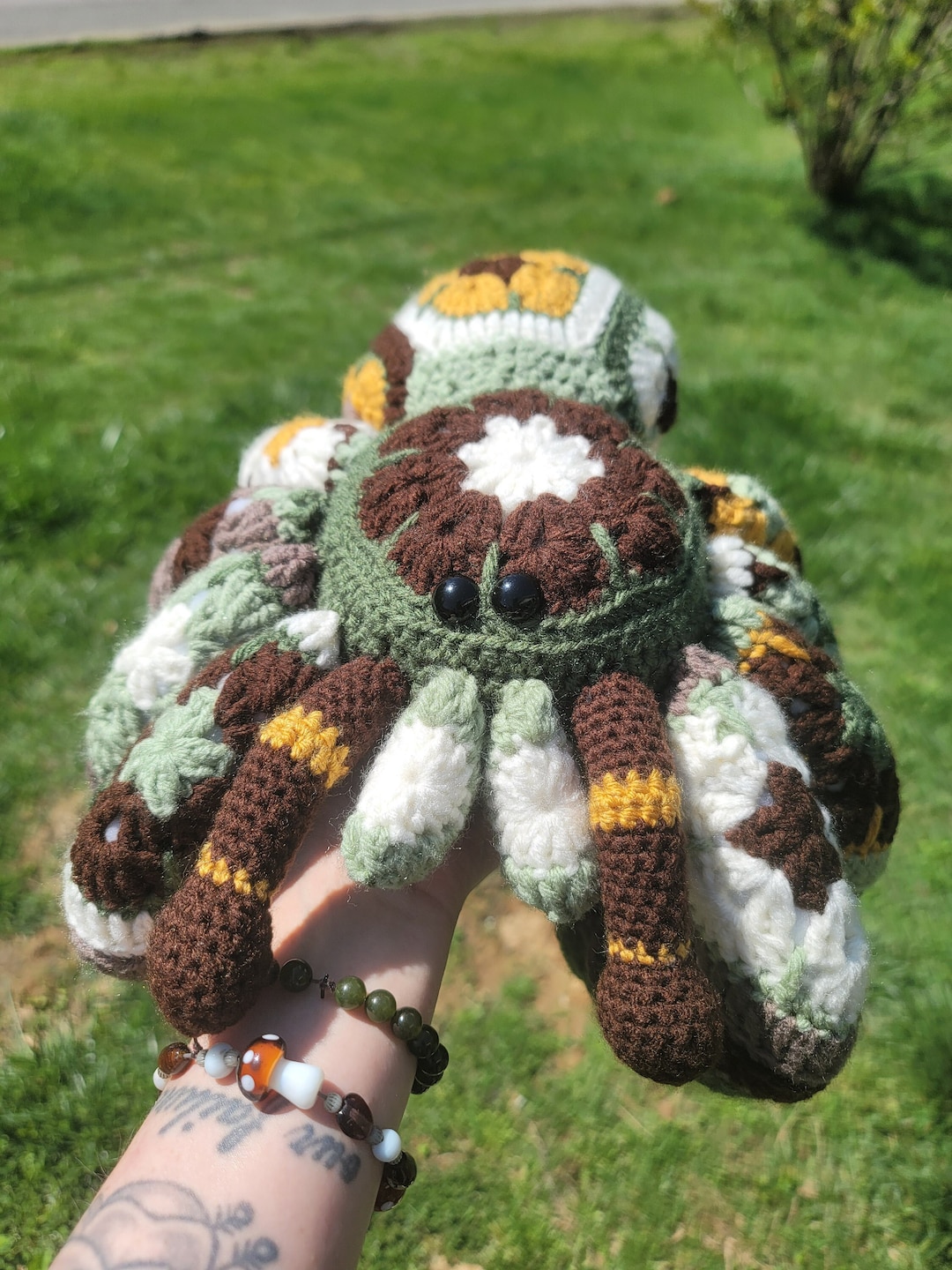 Crocheted Baby Tarantula - MADE TO ORDER - Crocheted Spider - Custom ...