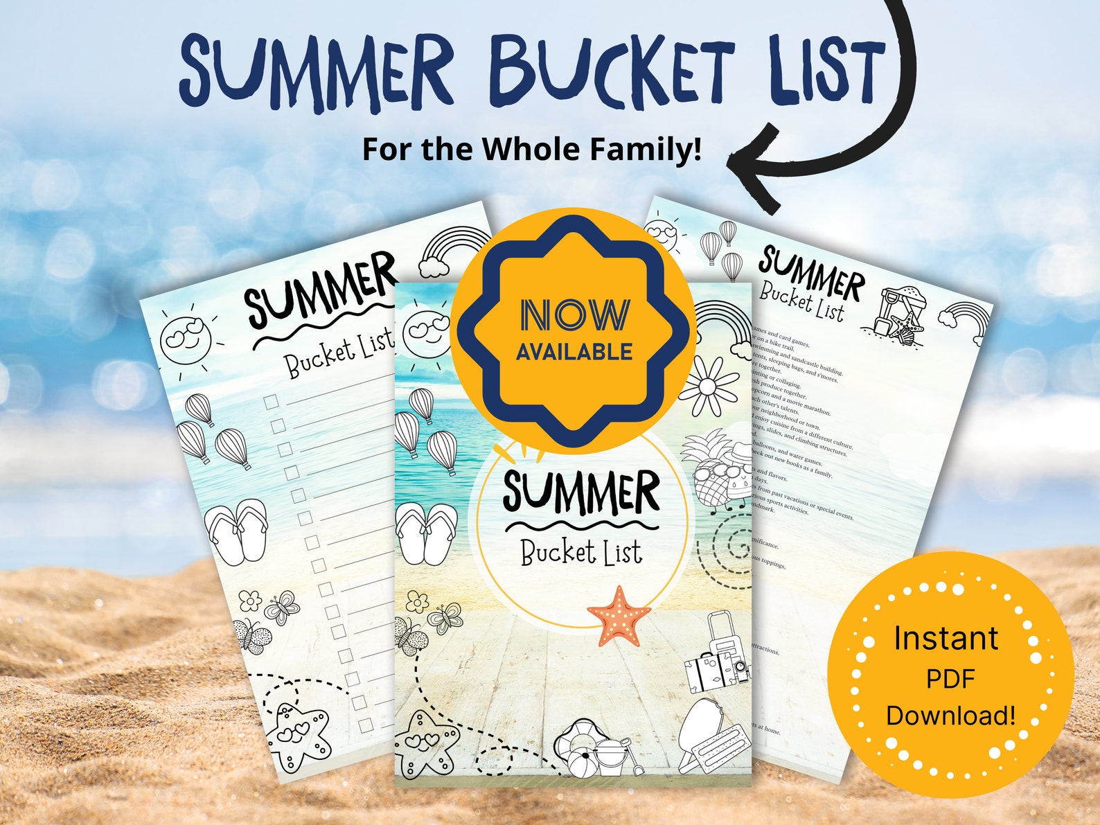 Printable Summer Bucket List for Teens, 50 Low-cost Summer Activities ...