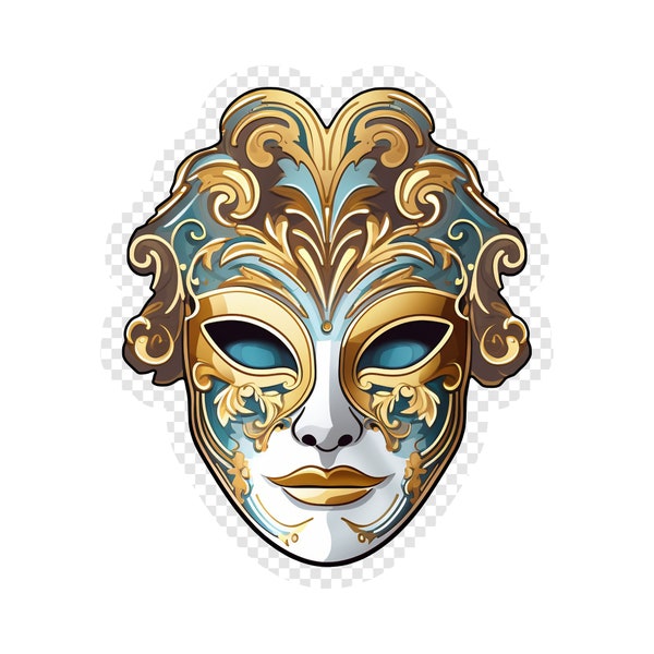 Transparent Female Mask - Etsy