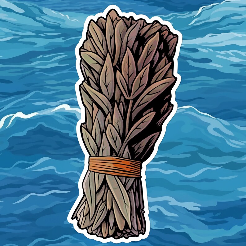 Sage Bundle Transparent PNG Clipart for Sticker Design Asset - Etsy