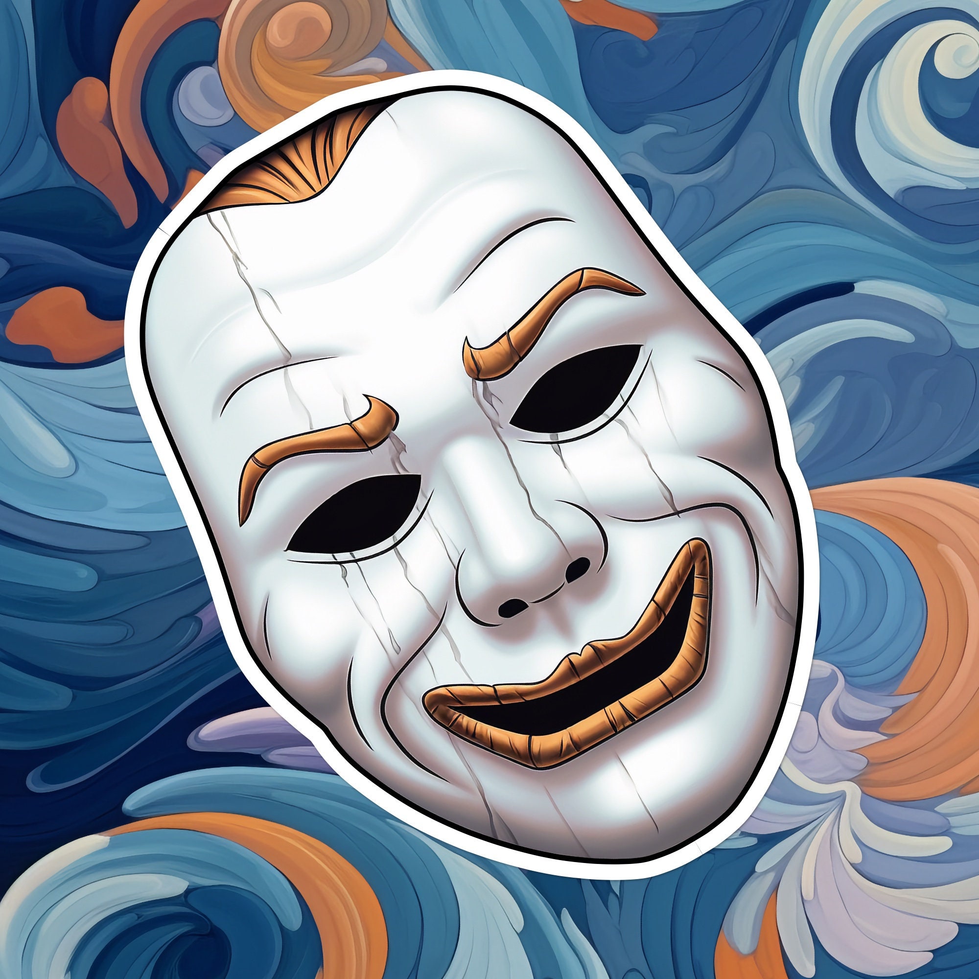 Male Masquerade Mask Transparent PNG Clipart for Sticker Design Asset ...