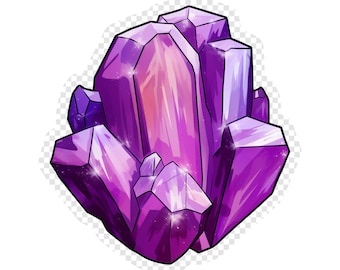 Aventurine Crystal Transparent PNG Clipart for Sticker Design Asset - Etsy