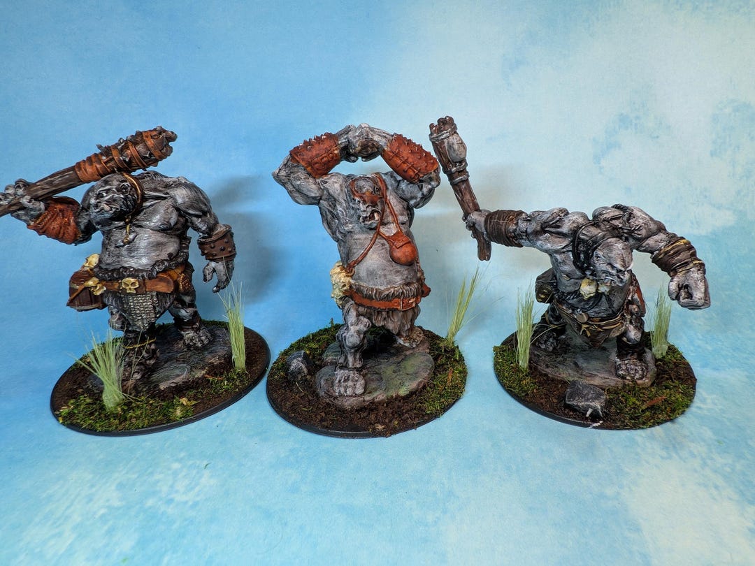 Ogres X3, the Skullcracker Clan - Etsy