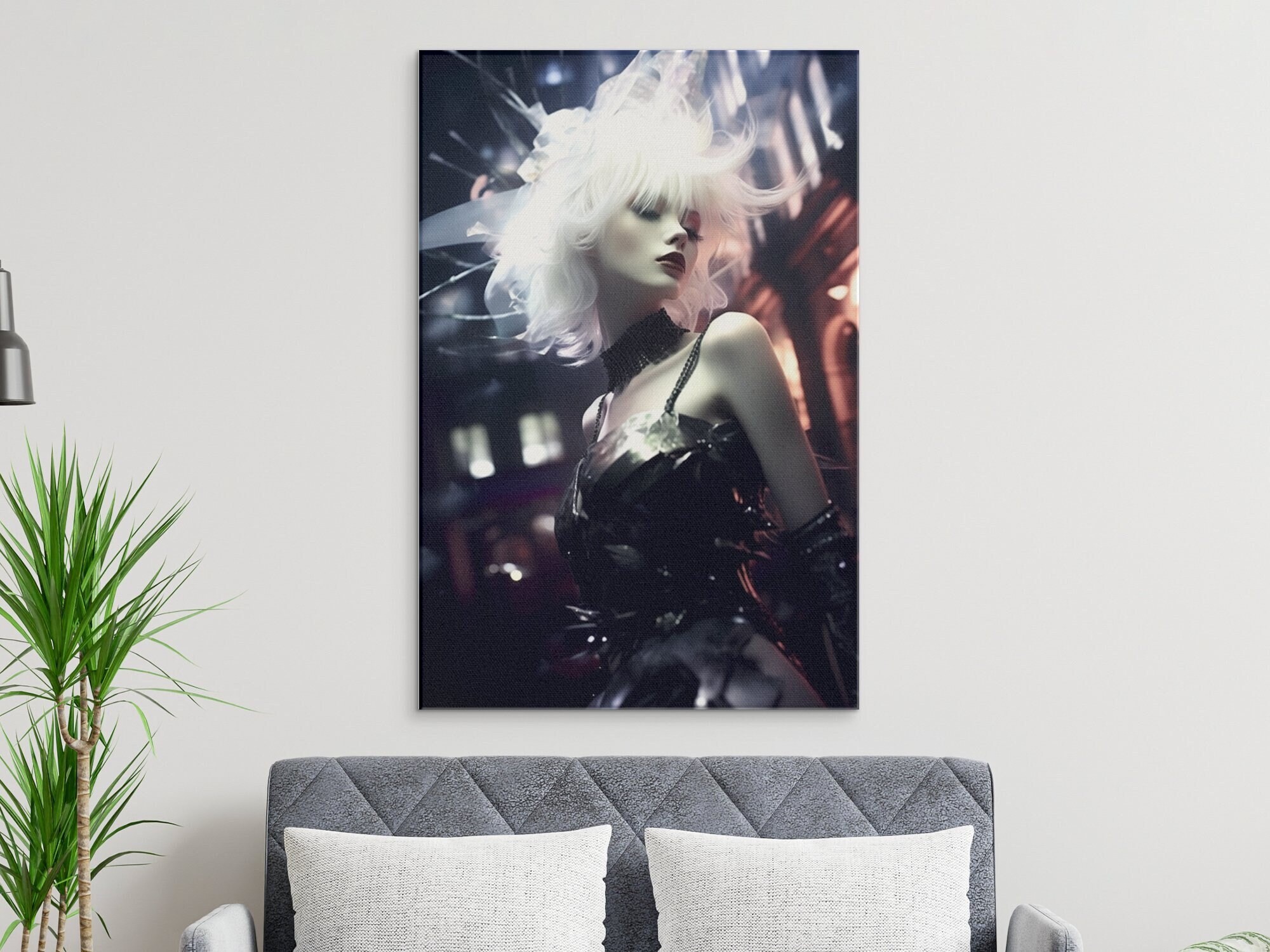Raypunk Fashion Wall Art Homely Decoration Vogue Fashion Style Artful ...
