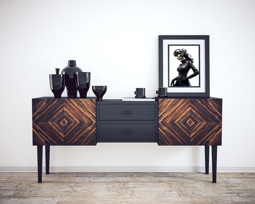 Sci-fi Fashion Wall Art AI Sci-fi Wall Decor Vogue Fashion Style ...