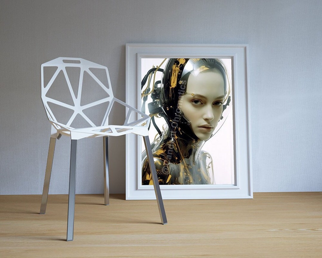 Sci-fi Fashion Wall Art AI Sci-fi Wall Decor Vogue Fashion Style ...