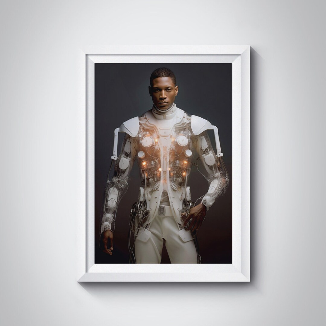 Sci-fi Fashion Wall Art AI Sci-fi Wall Decor Vogue Fashion Style ...