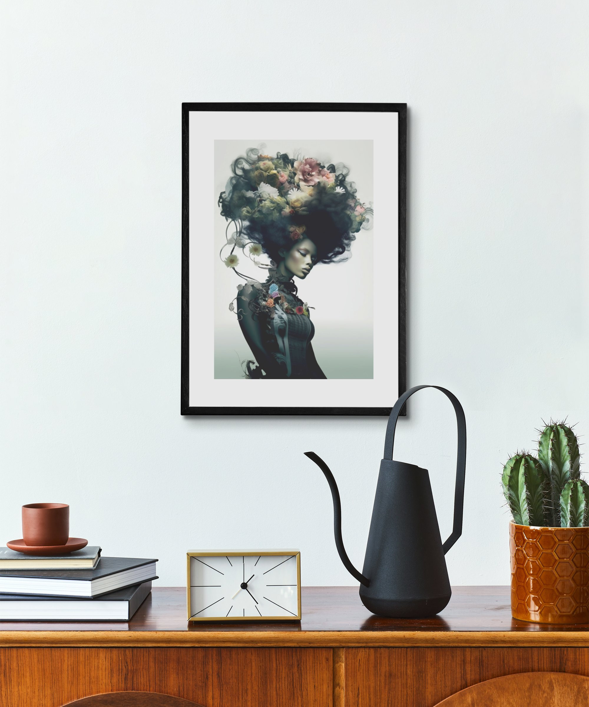 Printable Digital Art Vintage Victorian Style Rococo Fashion Wall ...