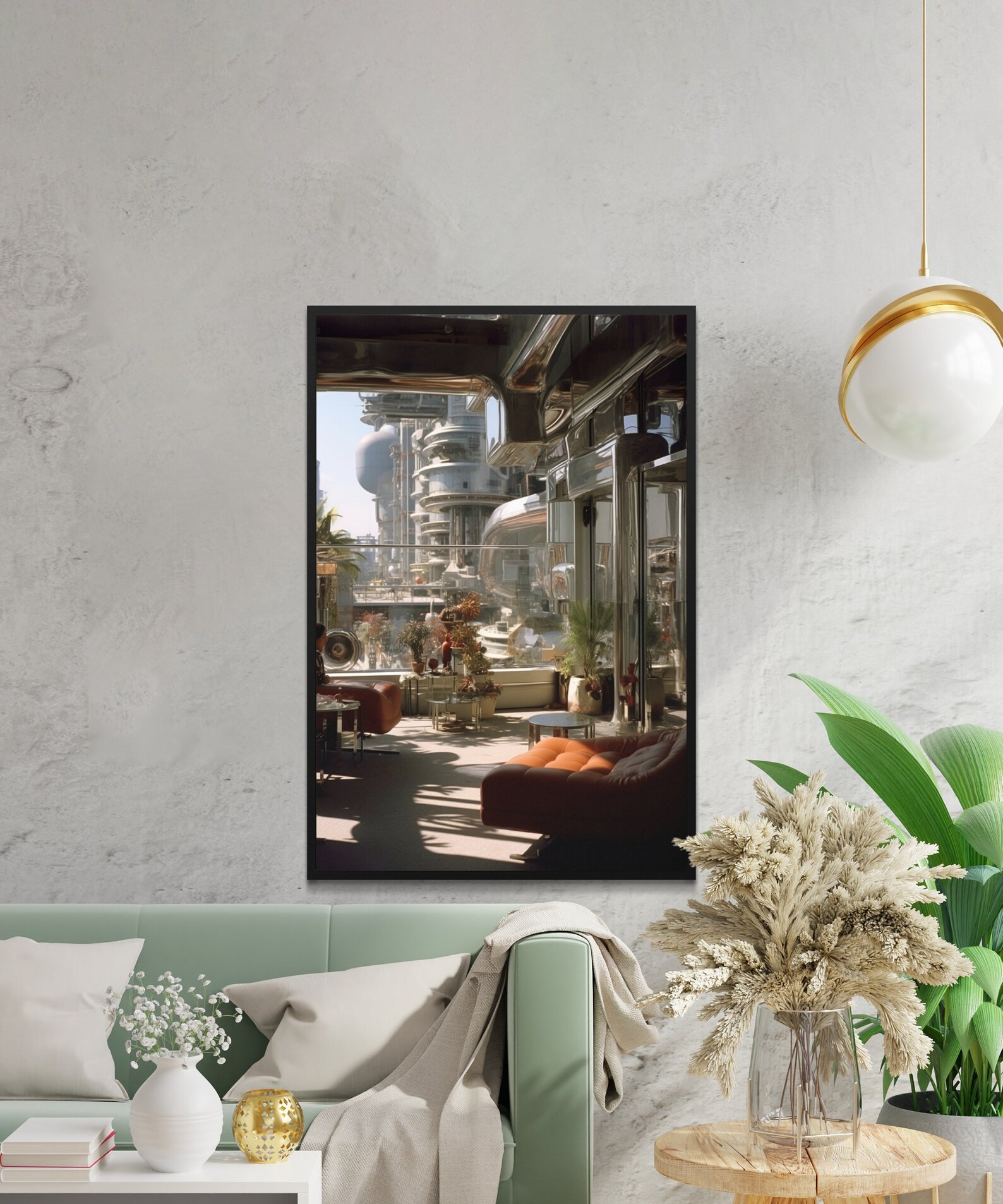 Scifi Environment Wall Art| Futuristic Architecture, Printable ...