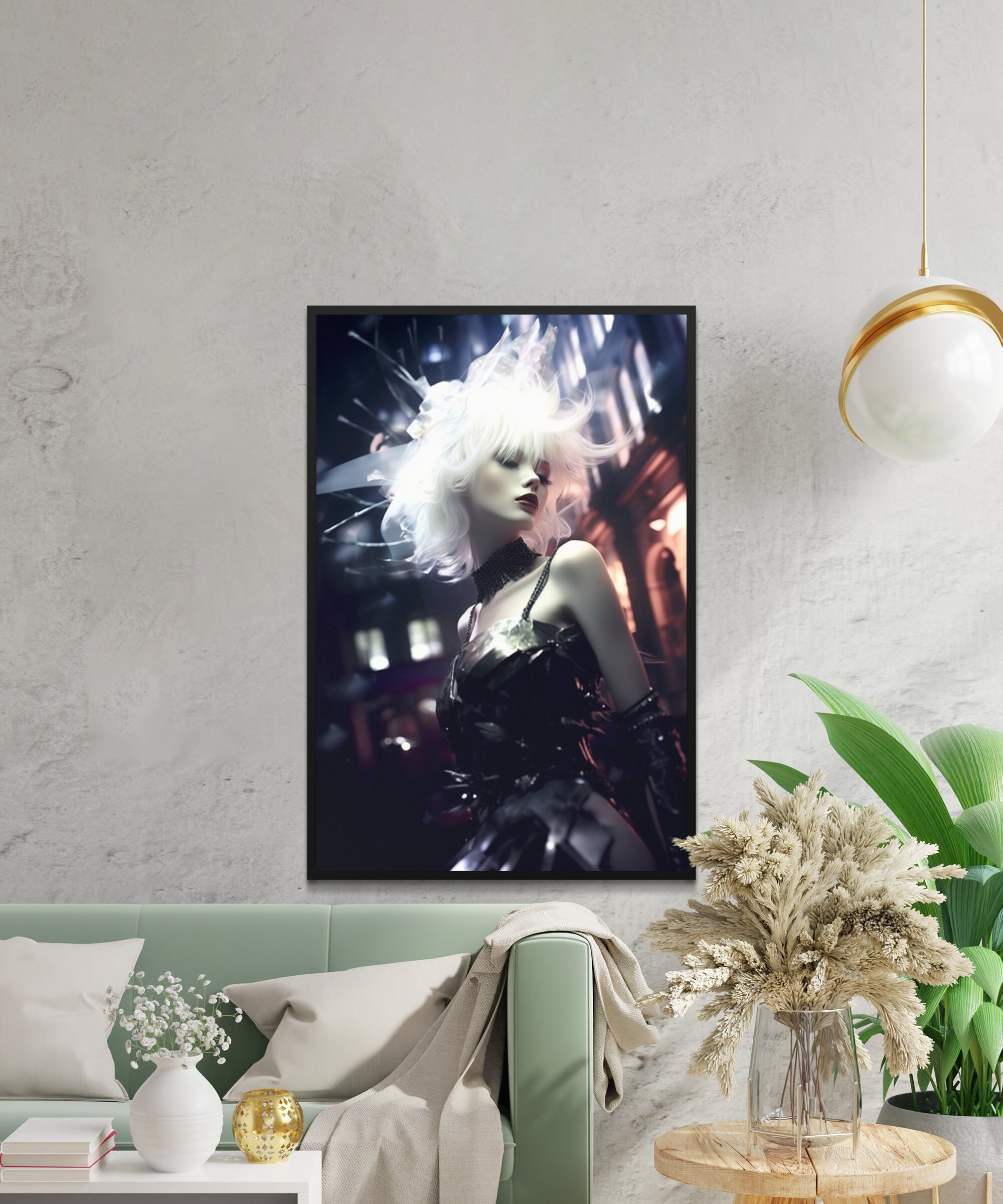 Raypunk Fashion Wall Art Homely Decoration Vogue Fashion Style Artful ...