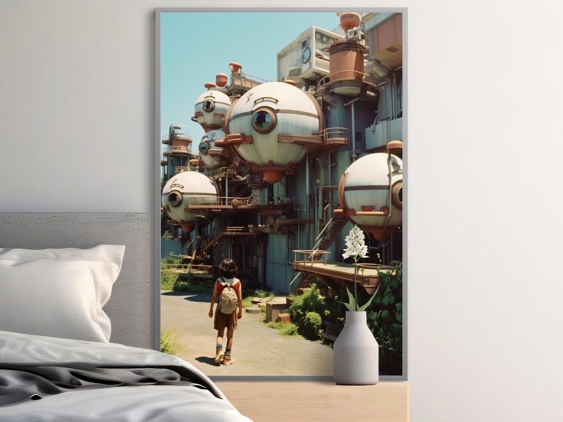 Sci-fi Wall Art Environment Photography Digital Printable - Etsy
