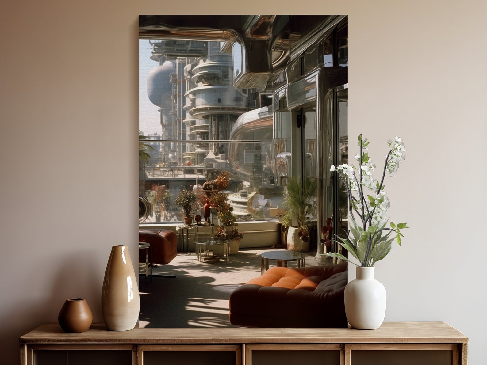 Scifi Environment Wall Art| Futuristic Architecture, Printable ...