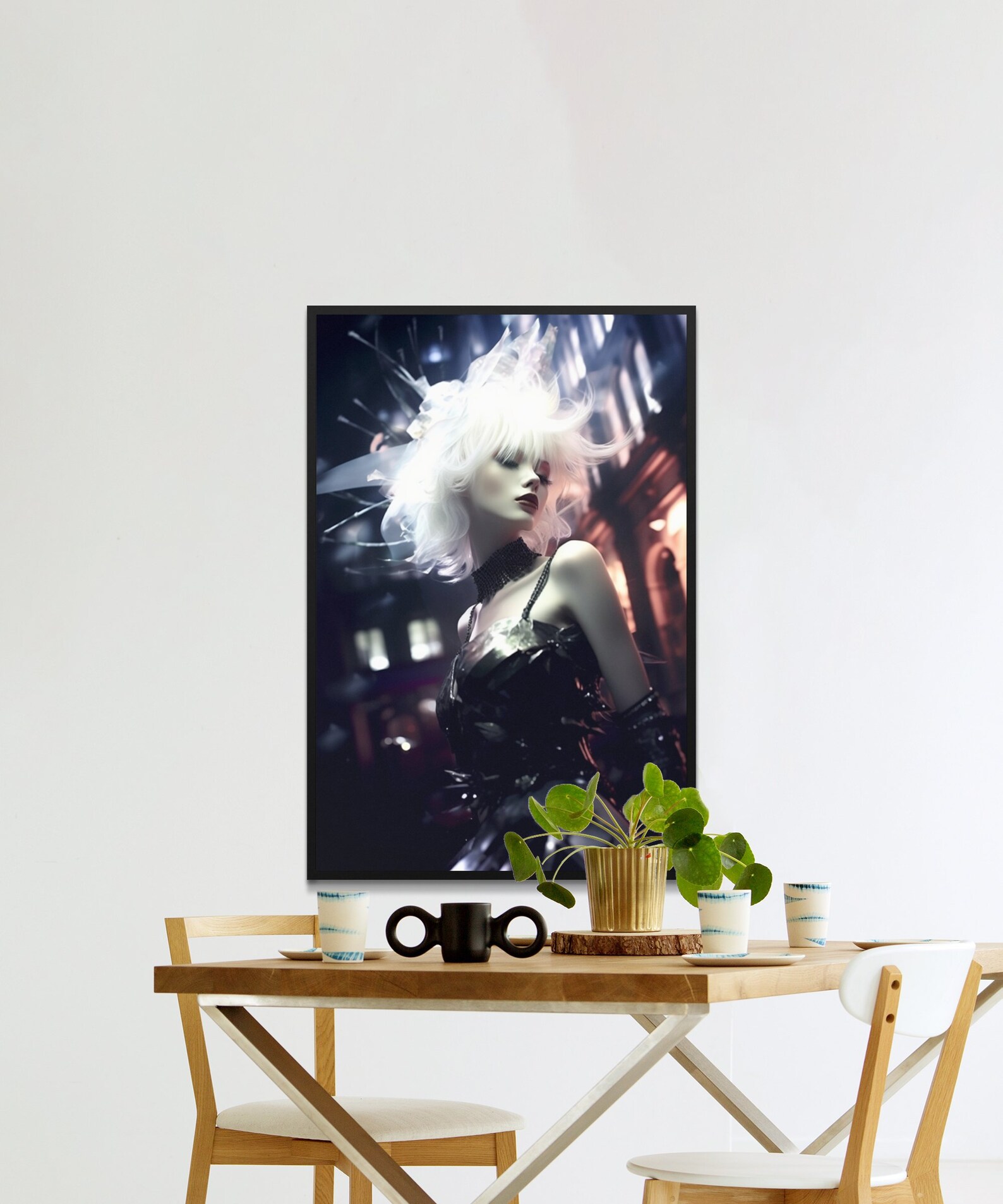 Raypunk Fashion Wall Art Homely Decoration Vogue Fashion Style Artful ...