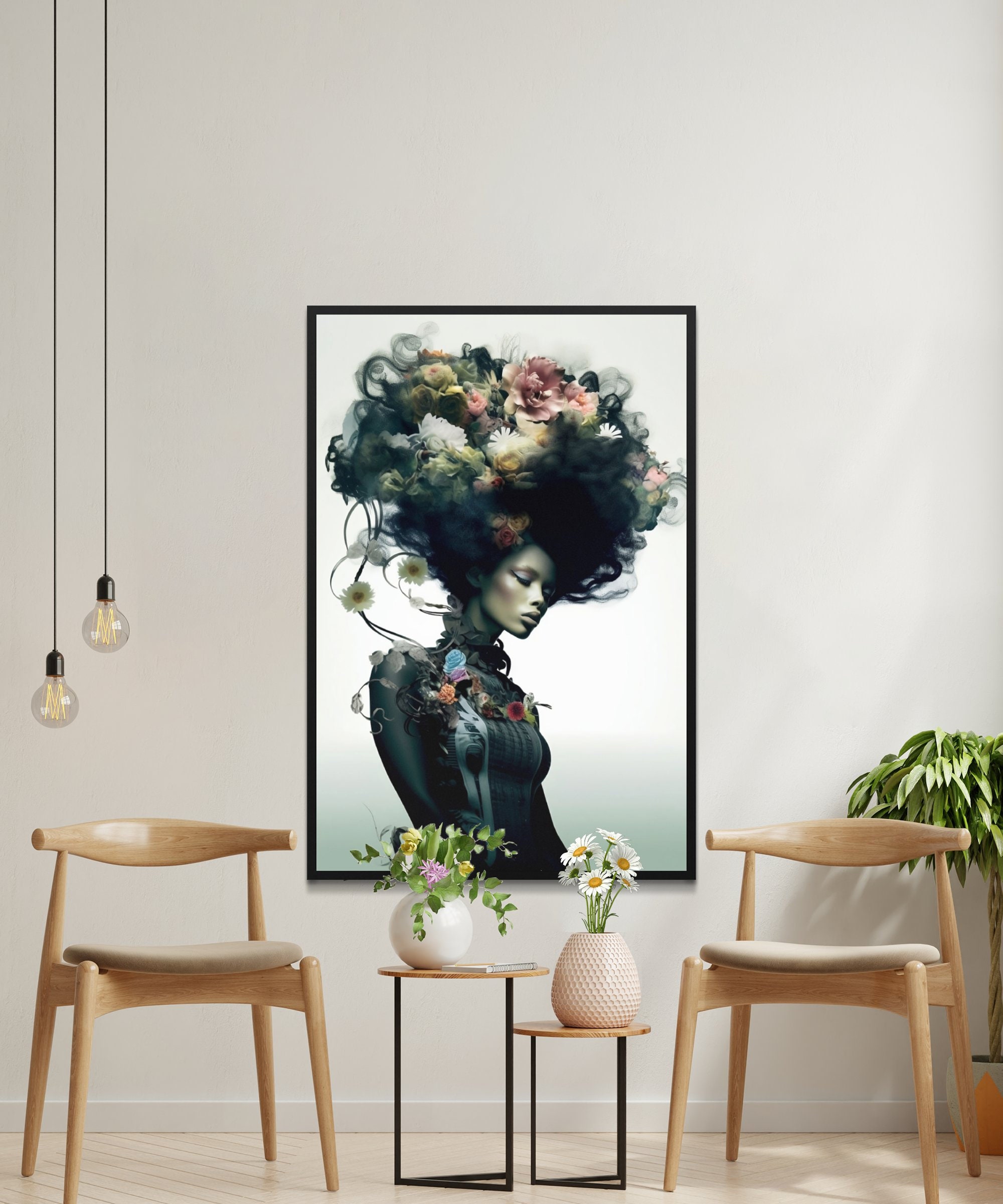 Printable Digital Art Vintage Victorian Style Rococo Fashion Wall ...