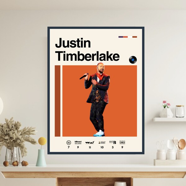 Justin Timberlake - Etsy
