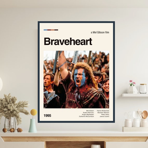 Braveheart Minimalist Poster