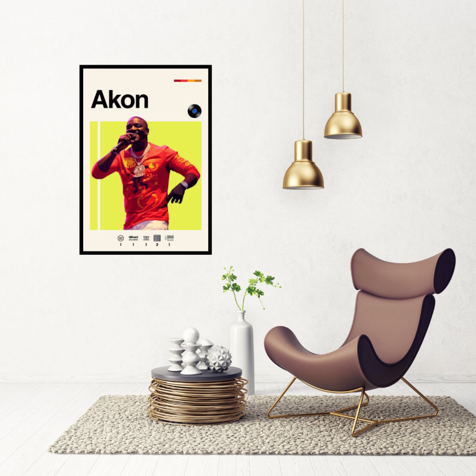 Akon Poster Musician Singer Artist Wall Art Music Album Reggae - Etsy