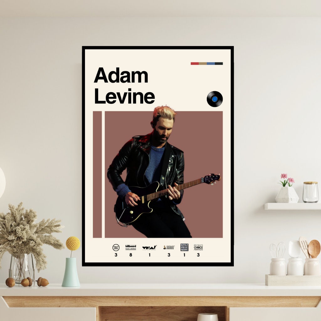 Adam Levine Poster
