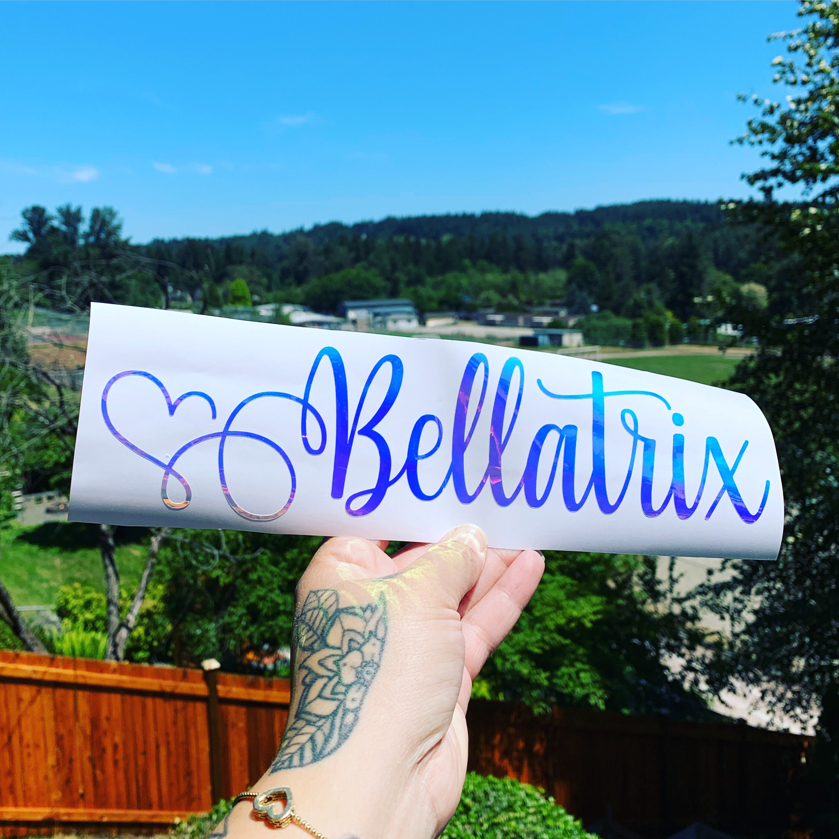 Custom Windshield Vinyl Car Name Decal Vinyl SUV Window - Etsy