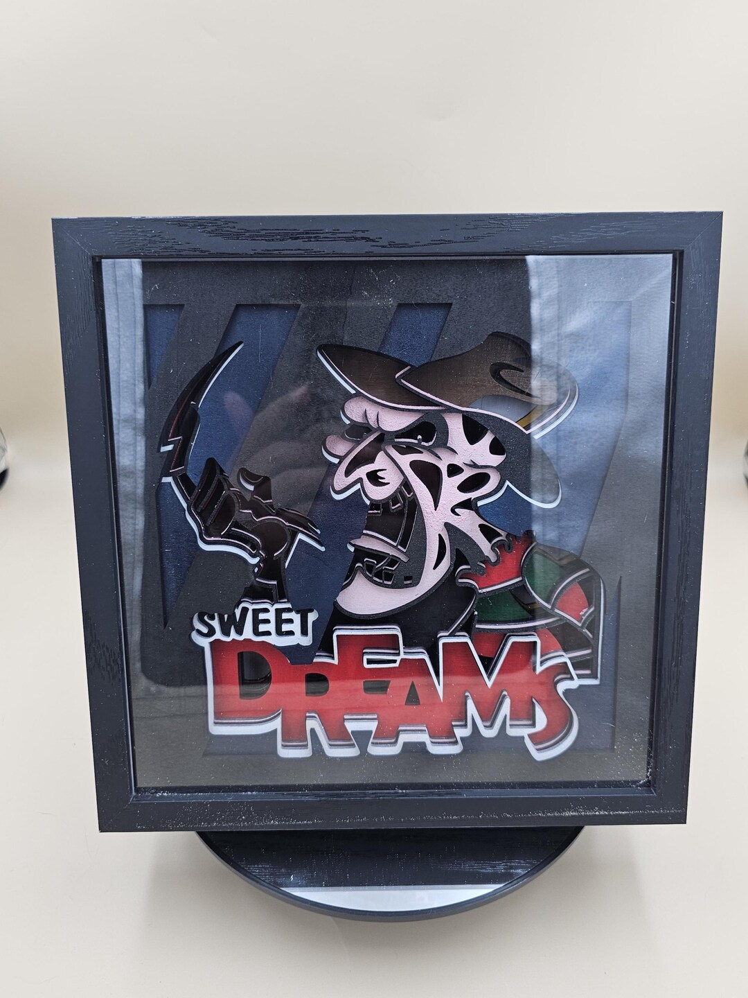 Slasher Fred Carcature Shadowbox - Etsy