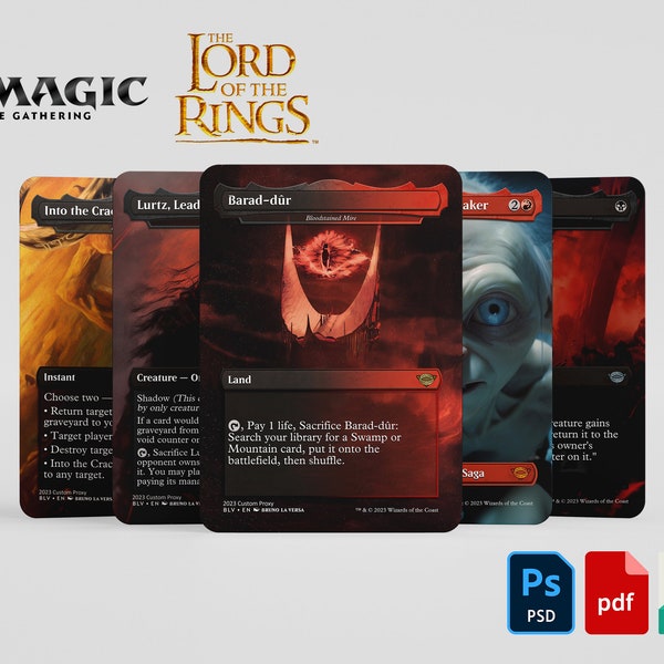 Nazgul Set Proxy - Etsy