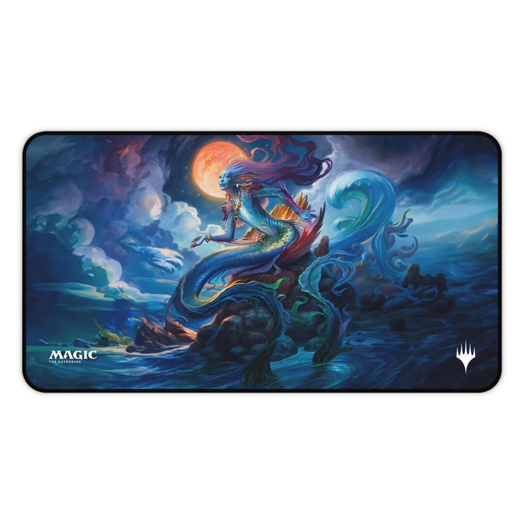 Merfolks MTG Small Playmat, TCG Playmat, Card Playmat, MTG Gifts ...