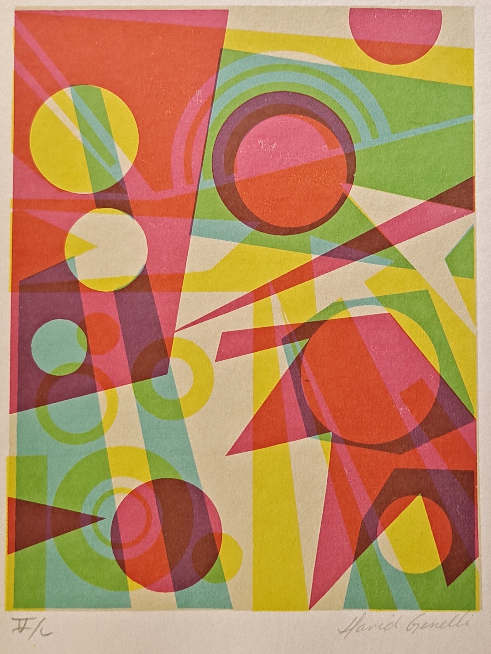 Signed Limited Edition Midcentury Screen Print - Etsy