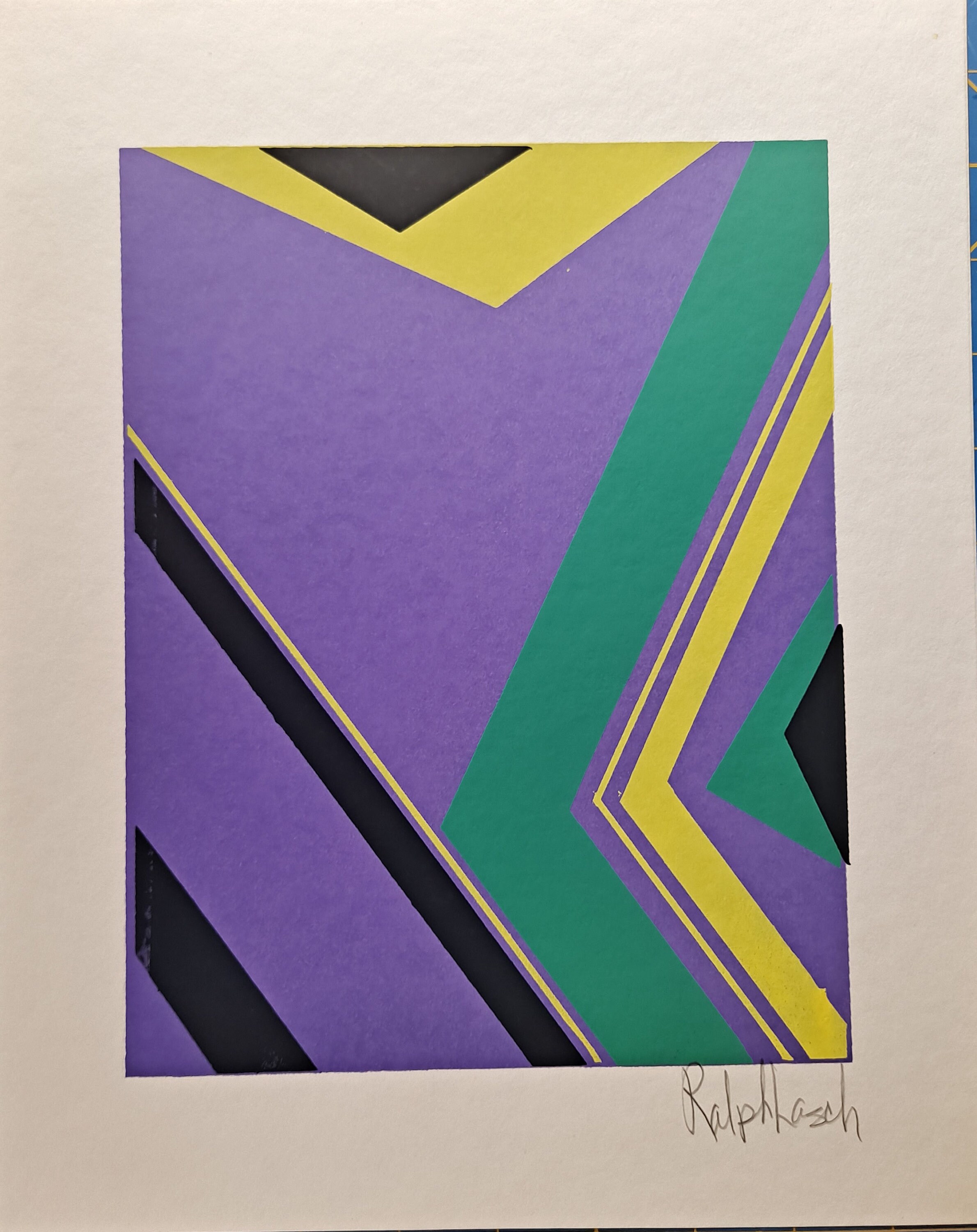 Signed Original Midcentury Screen Print - Etsy