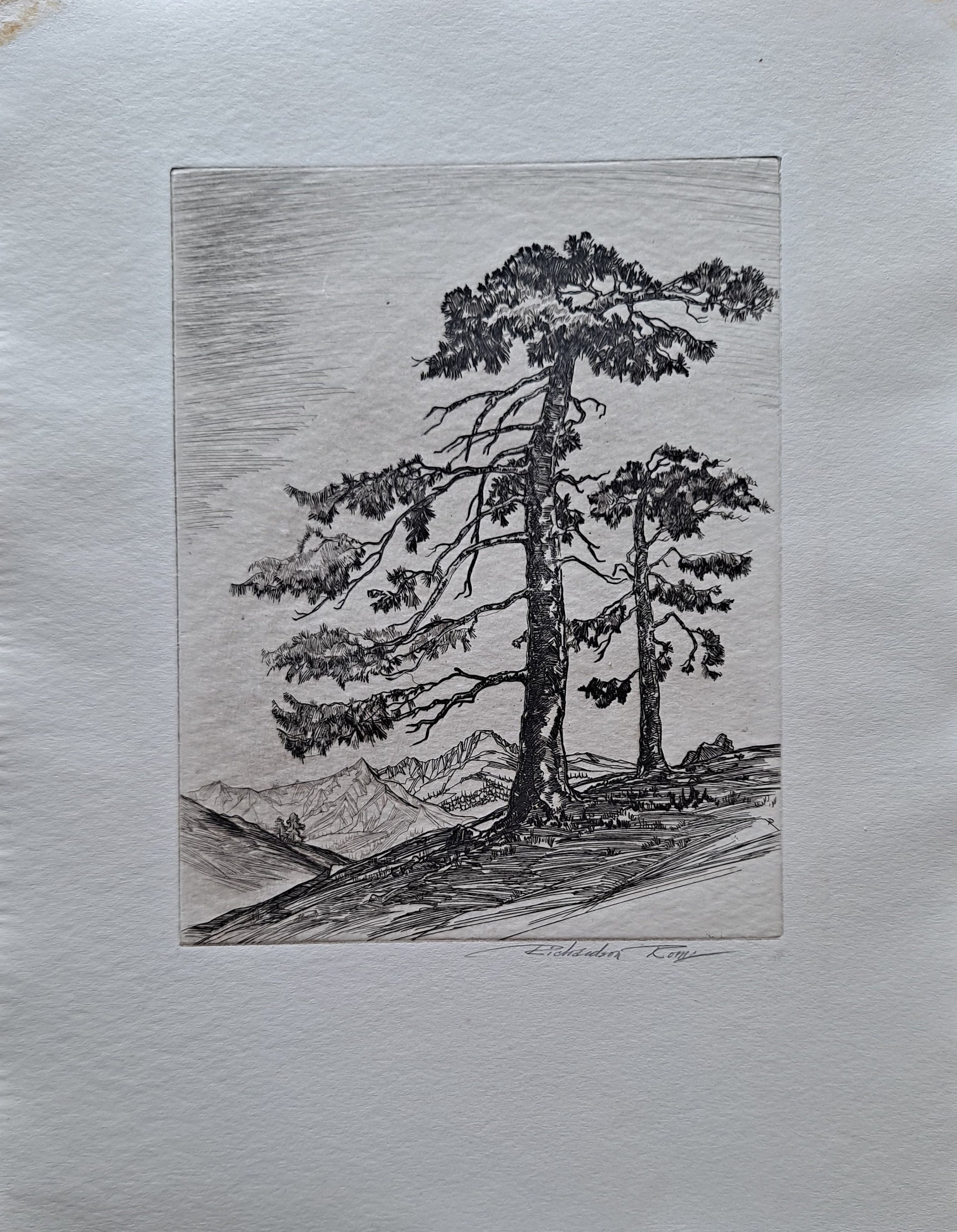 Richardson Rome (1902-1981) Original Etching Titled “brothers” - Etsy