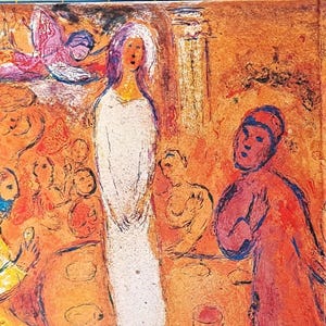 Marc Chagall Lithograph – Daphnis and Chloe, Megacles Recognizes ...