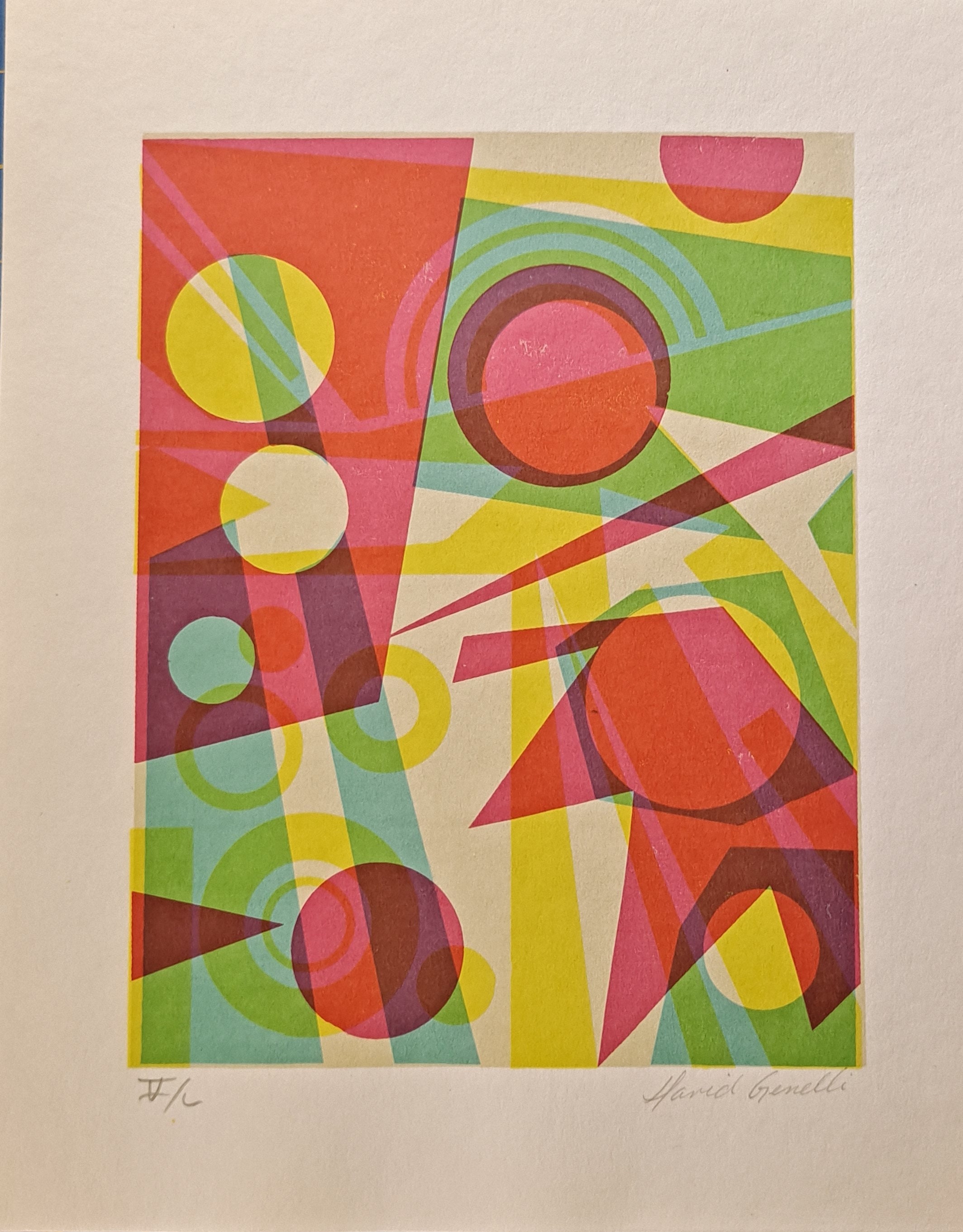 Signed Limited Edition Midcentury Screen Print - Etsy
