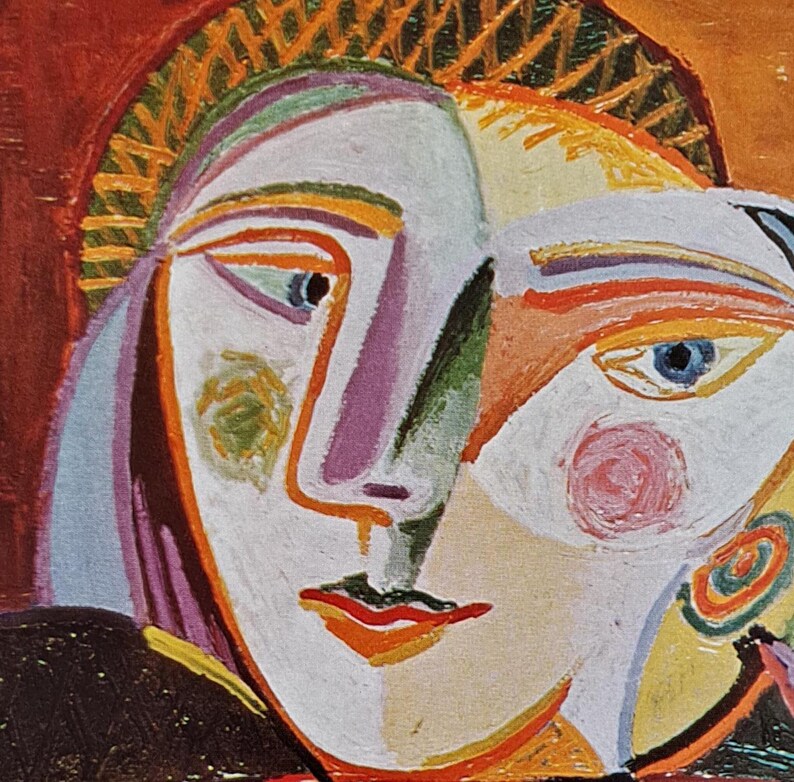 Pablo Picasso (1881-1973) Vintage Print From Picasso's Picassos. - Etsy