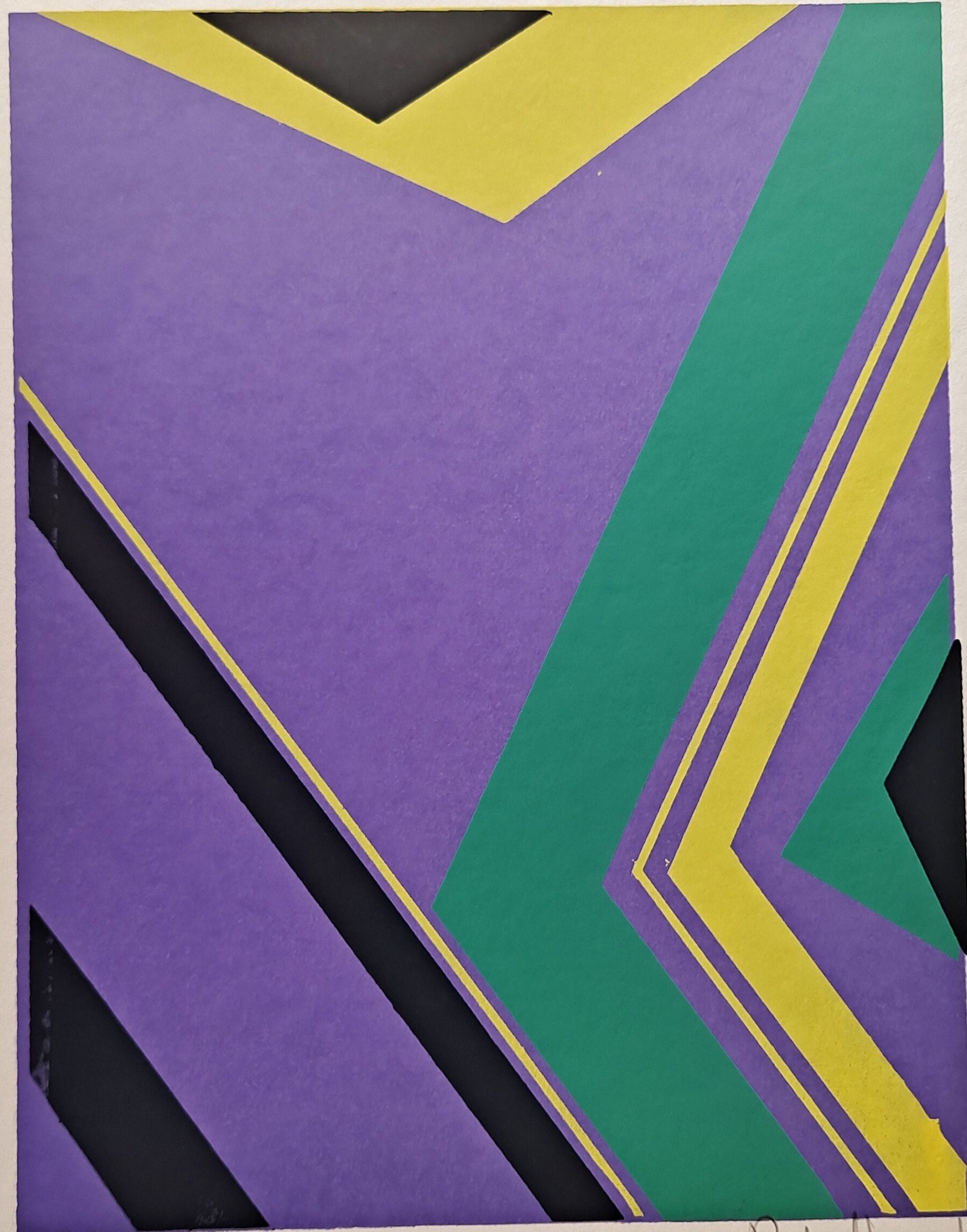 Signed Original Midcentury Screen Print - Etsy